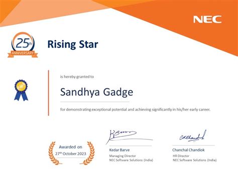 Sandhya Gadge On Linkedin Risingstar Gratitude 22 Comments