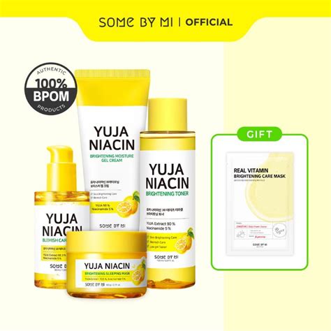 Jual SOME BY MI Yuja Niacin Brightening All In One Set Shopee Indonesia