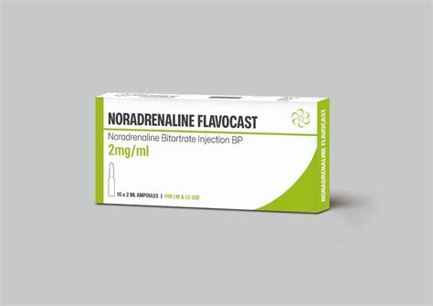 2mg Ml Noradrenaline Bitartrate Injection USP At Best Price In Ahmedabad