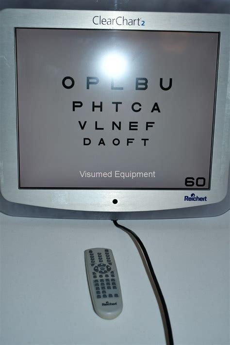 Reichert Clear Chart 2 Digital Acuity System Visumed Equipment