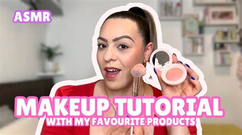 My Everyday Makeup Routine (ASMR) - Tapping, Whispers and Swatches - YouTube