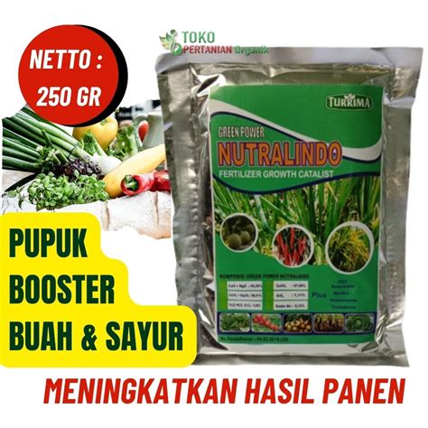Jual Pupuk Organik Sayuran Biar Subur Booster Pupuk Pohon Buah Nanas