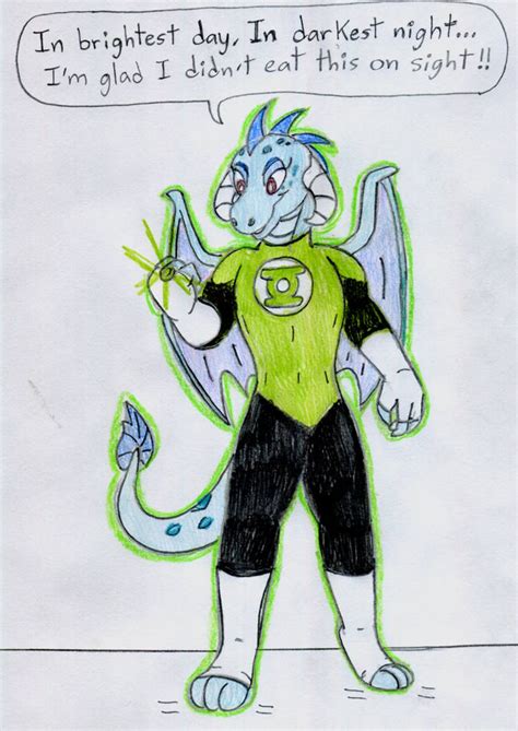 Green Lantern Dragon Lord Ember By Jose Ramiro On Deviantart