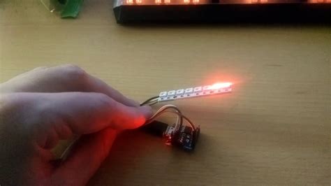 Arduino Digispark Knight Rider 8bit Led Bar Youtube