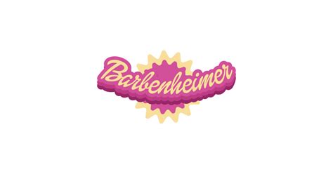 Barbenheimer Logo Barbenheimer T Shirt Teepublic