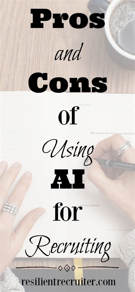 The Pros And Cons Of Using Ai When Recruiting Guest Post • The