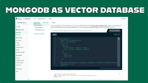 How To Use Mongodb For Vector Operations Akshay Ugale Posted On The