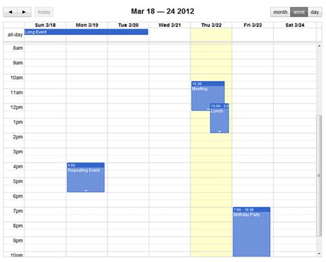 Calendar Daymonthweek View In Android Stack Overflow