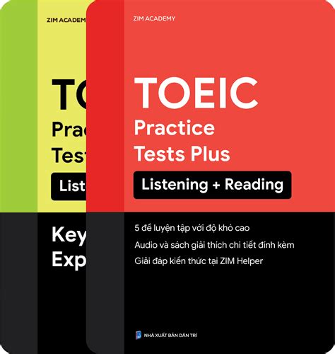Toeic Practice Tests Plus Tuyển Tập Đề Thi Toeic Cập Nhật Theo Xu Hướng Ra đề Mới Nhất Kèm Lời