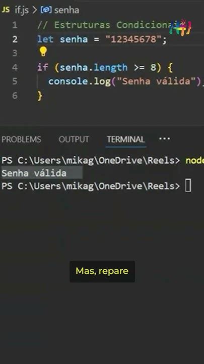 Estruturas Condicionais Em Javascript Shorts Youtube