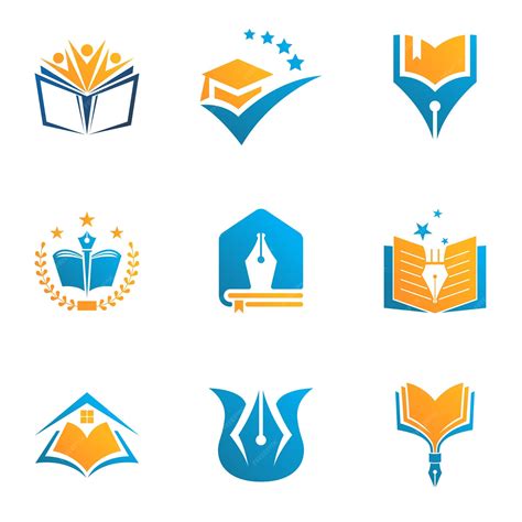 Premium Vector Academic Logo Design Bundle Vector Graphics