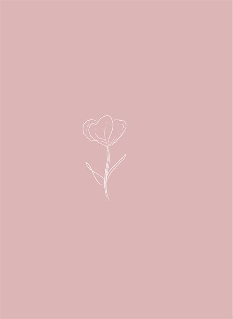 Minimalistic Blush Illustration