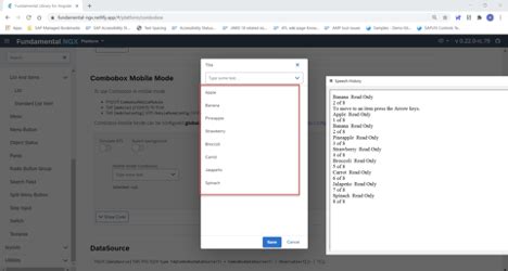 Accessibility Combobox Extra Incorrect Information Read Only Is