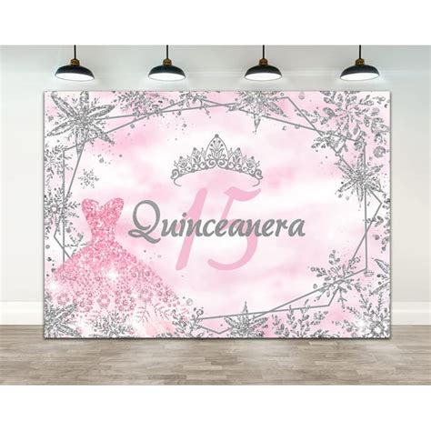Ticuenicoa 7×5ft Mexico 15th Bar Mitzvah Birthday Backdrop Quinceanera