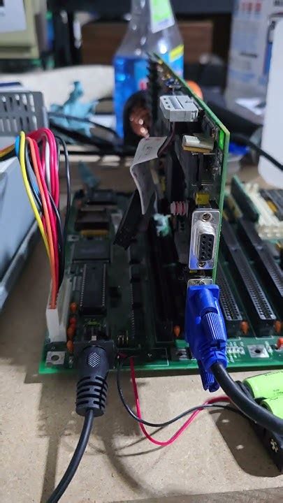 Reviving An Unknown Intel 386sx Motherboard Part 4 Shorts Youtube