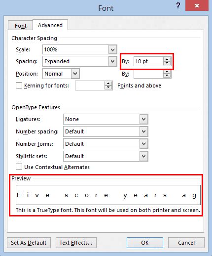 Change Character Spacing In Word Office Watch