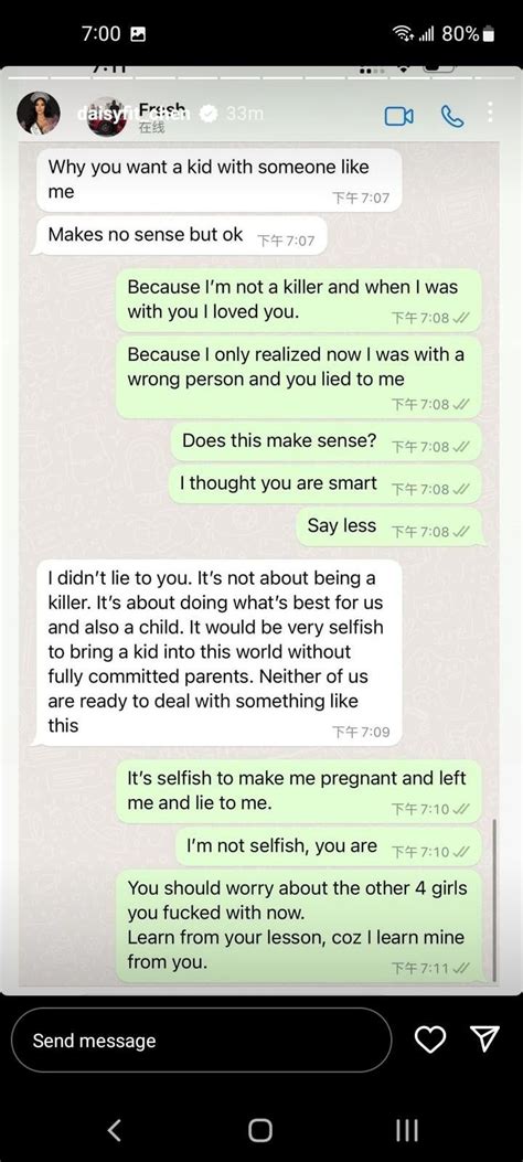 Breaking News Walter Got Ling Ling Pregnant And Is Asking Her To Abort