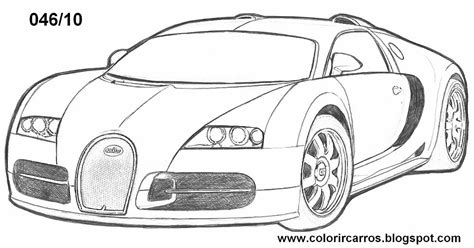 De PROFESSOR ADILSON Colorir Carros BUGATTI