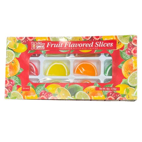 Buy Holiday Candies Fruit Flavored Slices 6 Oz Holon Kosher Foods