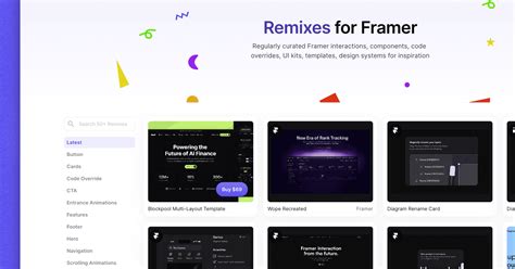 Framer Design System And Ui Kit Segment Ui