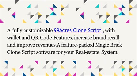 Ppt Readymade Best Acres Clone Script Dod It Solutions Powerpoint