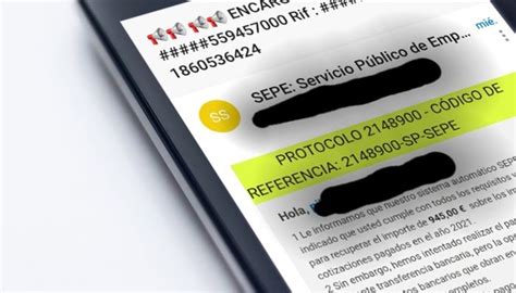 El SEPE no está devolviendo 945 euros es una estafa