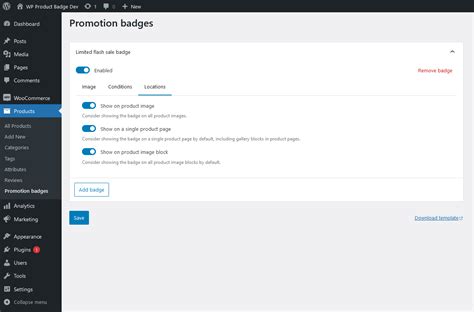 Product Promotion Badges Woocommerce Marketplace