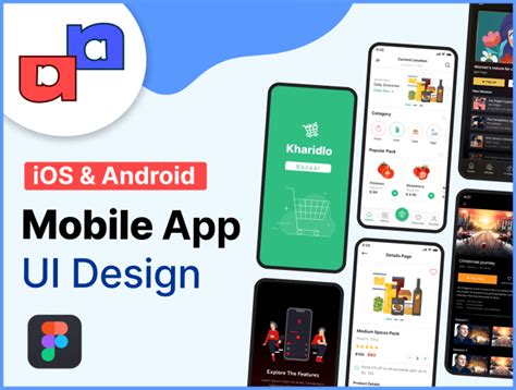 Design Android And Ios App Ui In Figma By Unanubhav Fiverr