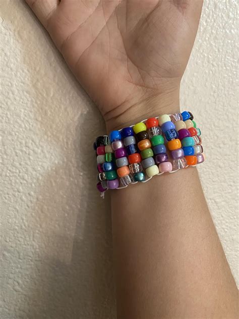 Rainbow Kandi Cuff Rkandi