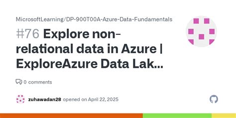 Explore Non Relational Data In Azure Exploreazure Data Lake Gen 3 · Issue 76