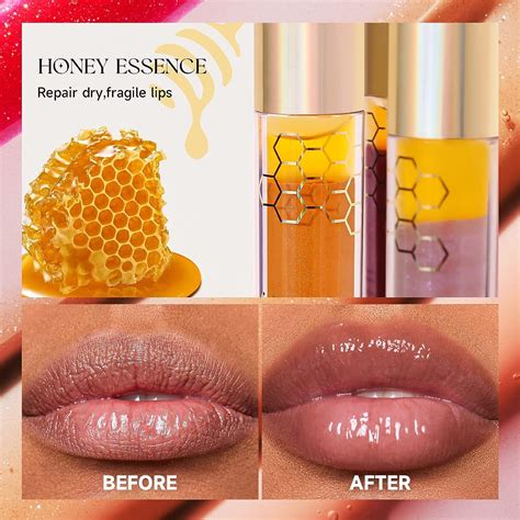 Miescher Hydrating Honey Lip Oil Moisturizing Plumper With Ultra