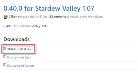 Stardew Modding Api の導入手順【図解】