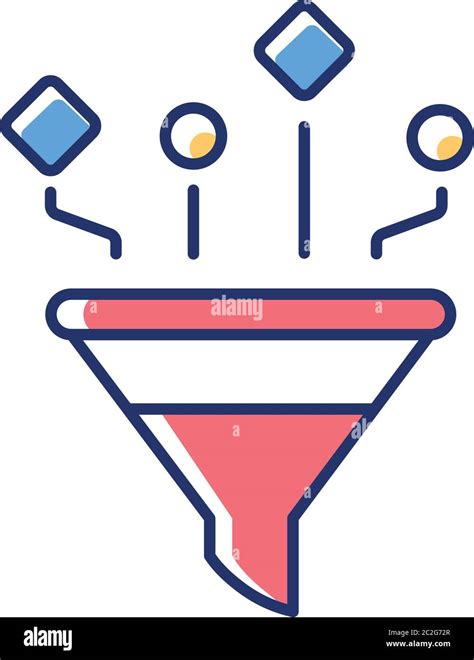 Content Filtering Rgb Color Icon Stock Vector Image And Art Alamy