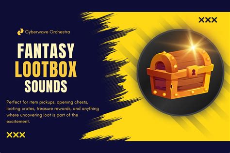 Fantasy Loot Chest Crate And Lootbox Sounds Audio Sound Fx Unity Asset Store