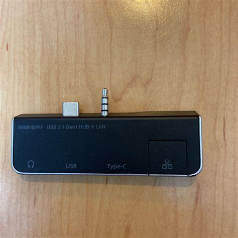 Sanwa Supply Usb 3hss5bk Black サーフェスgo用 メルカリ