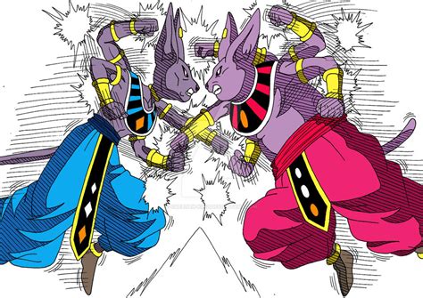 Dragon Ball Super Beerus Vs Champa 2 Colo By Cheetah King On Deviantart