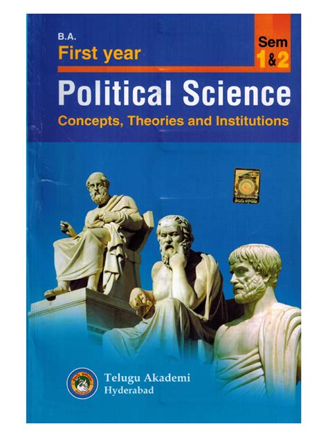 B A First Year Sem I II Political Science Concepts Theories And