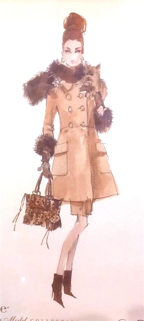 Robert Best Barbie Fashion Model Collection Print Signed Numbered