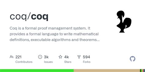 github coq coq coq is a formal proof management system it provides