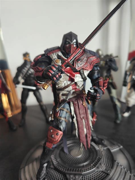 My First Dc Mcfarlane Custom Tried Going For A More Tactical Azrael R Mcfarlanefigures