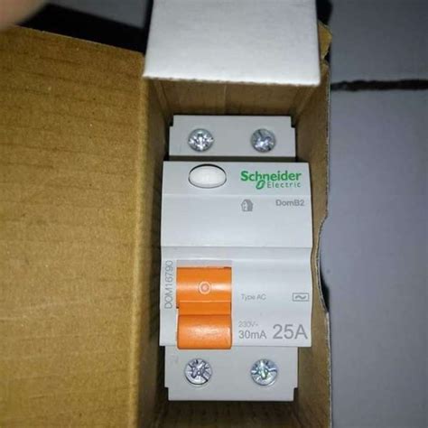 Promo Elcb Rccb 2p 25a 30ma Domae Schneider Diskon 23 Di Seller Hubner