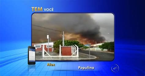 G1 Fumaça De Incêndio Em Canavial Invade Ruas E Assusta Moradores