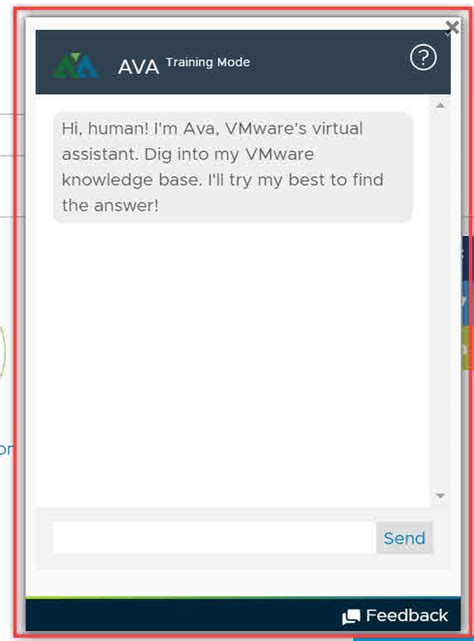 Im Ava Vmwares Virtual Assistant