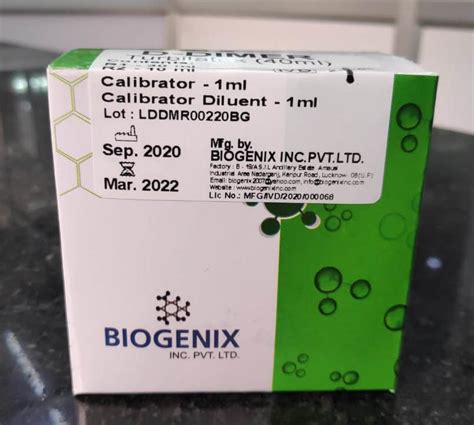 D Dimer Kit 40ml Manufacturer D Dimer Kit 40ml Supplier Exporter