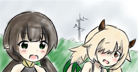 アユミプリコネ イベントを終えてやることが無くなったアユミとイノリ 異常食のイラスト Pixiv