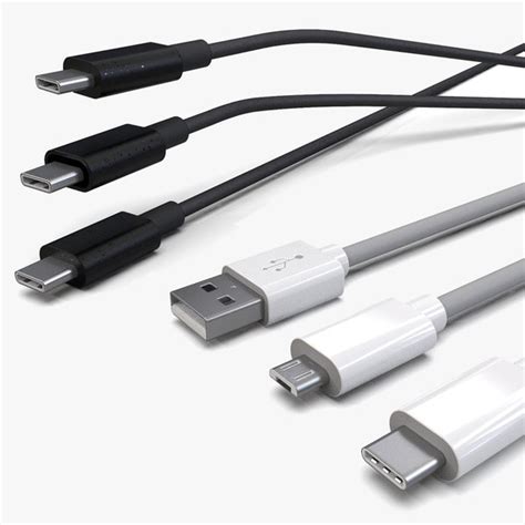 3d Usb Usbc Micro Usb Model Turbosquid 1947063