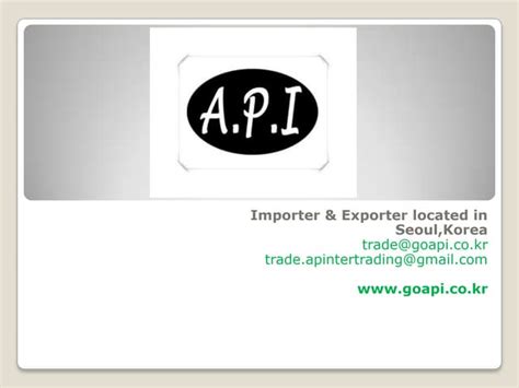 Api Ppt
