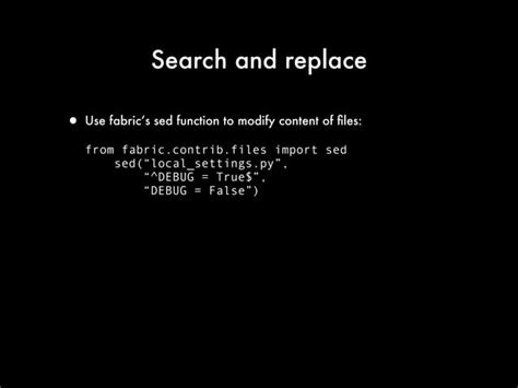 Django Deployment With Fabric Ppt