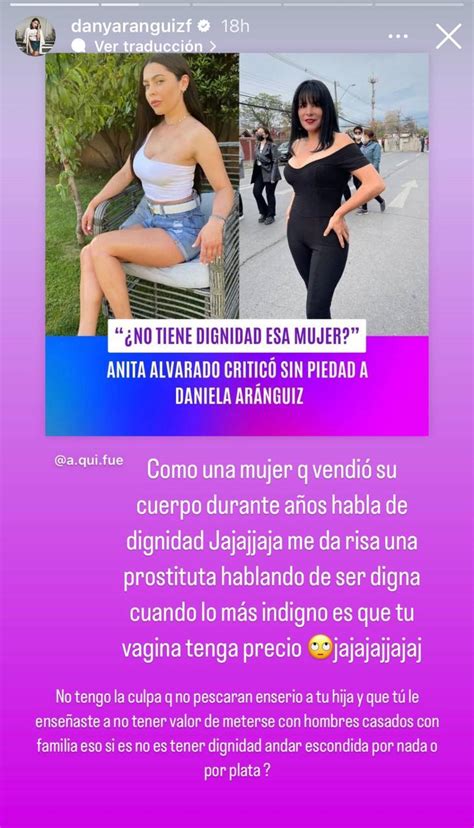 La Dura Advertencia De Anita Alvarado A Daniela Aránguiz Te Voy A
