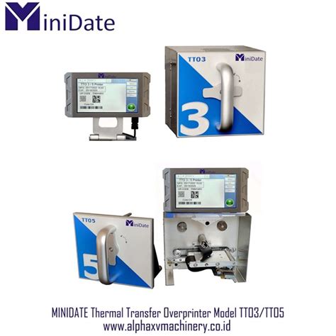 Jual Minidate Thermal Transfer Overprinter Model Tto3 Tto5 Oleh Pt Alpha Omega Makmur Sejahtera